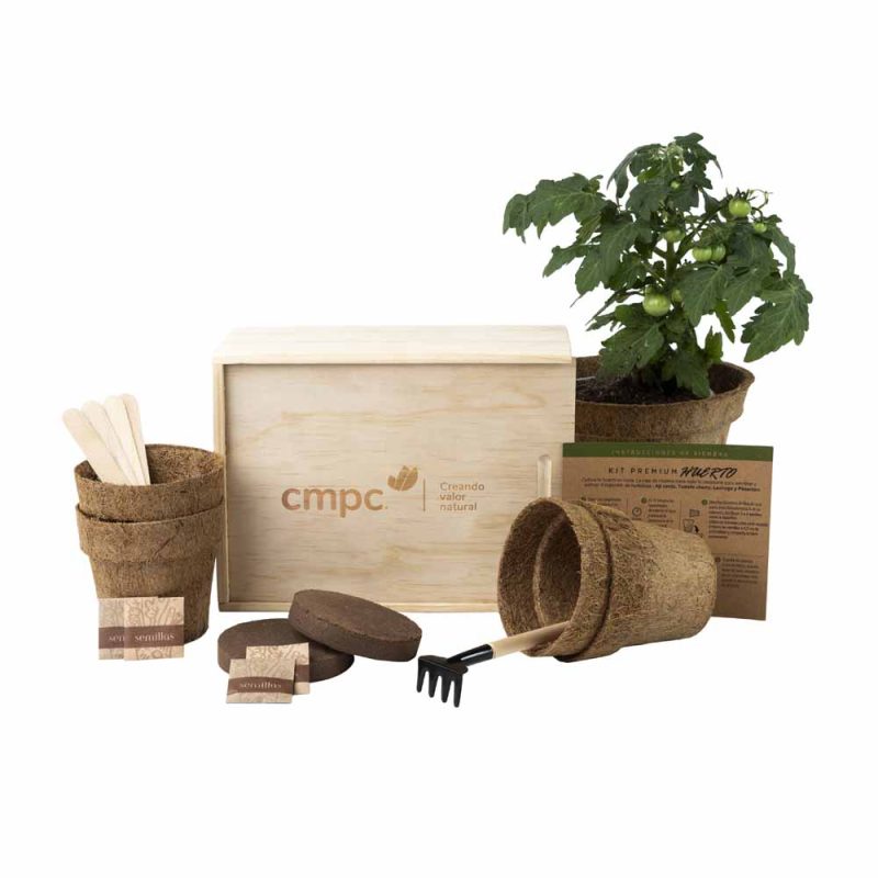 Kit de siembra Premium Huerto KIT033 - Globo Marketing